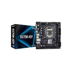 ASRock H470M-HDV 10th Gen Micro ATX Motherboard